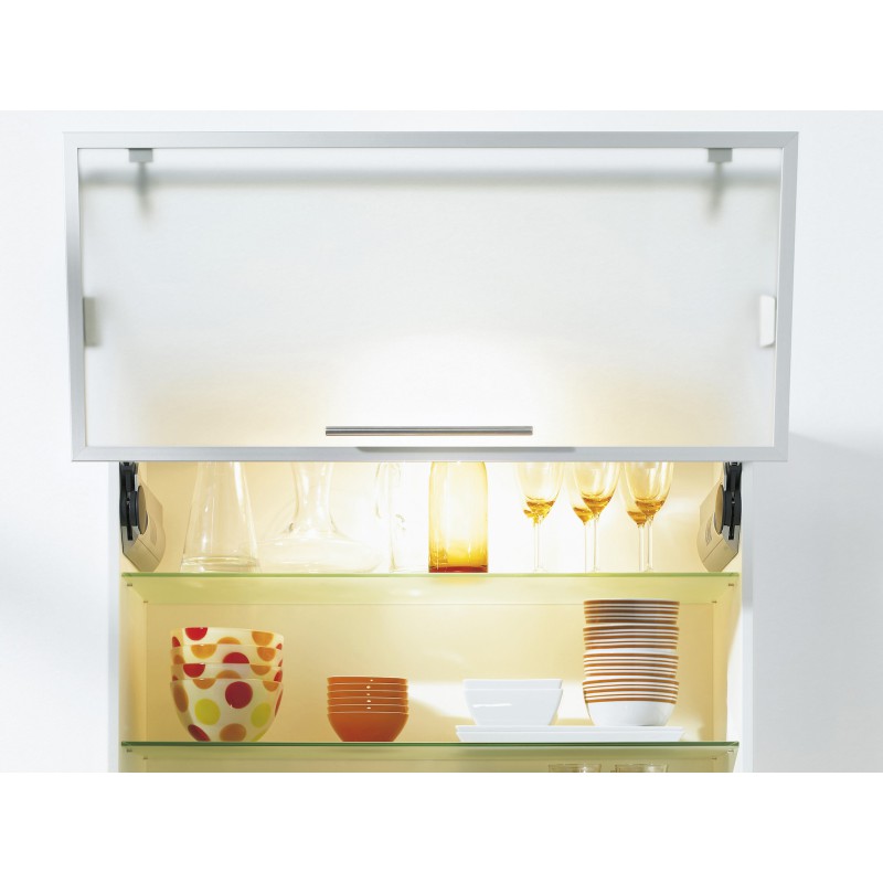 Kompletny Aventos HF TOP do wąskiej ramki aluminiowej Blum 22F2500 ...