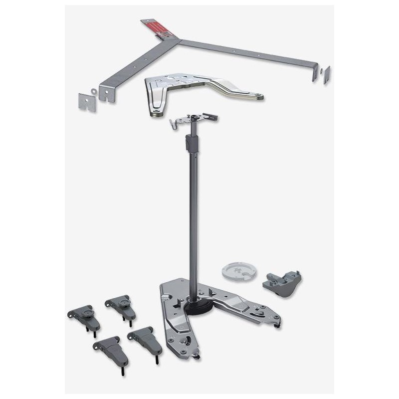 Półka obrotowa REVO 90 ARENA CLASSIC 900 X 900/ BIAŁE 05.220.KPL/90/B Peka